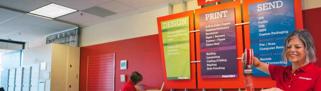 Printing, Shipping & Design Services | PostNet Franchise Support